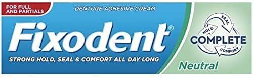 Fixodent Neutral Denture Adhesive Cream - Secure Hold for Neutral ...