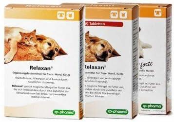 CP-Pharma RelaxAN Calming Tablets for Dogs & Cats - 60 Tablets - Top ...