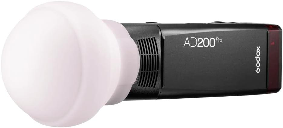 Godox AK-R22 Diffusion Dome for V1 Round Head Flash, AD100Pro, AD200Pro ...