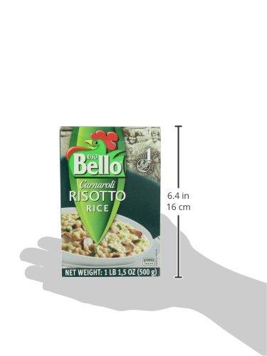 Riso Bello Carnaroli Risotto Rice 17.5oz Boxes - Pack of 6 | Premium ...