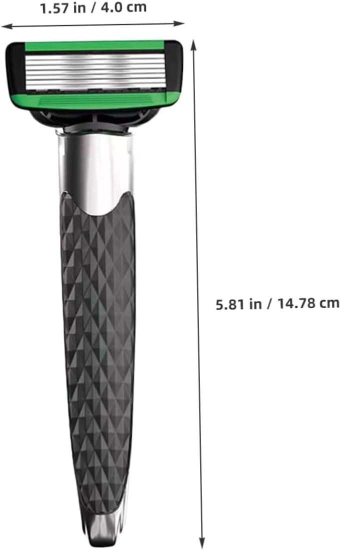 Professional Short Handle Razor Set for Men - High-Quality Stainless ...