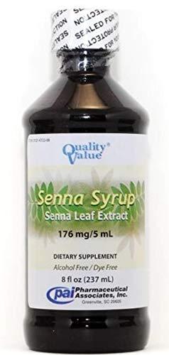 Senna Syrup Dietary Supplement 8 fl. oz. - Natural Laxative for ...