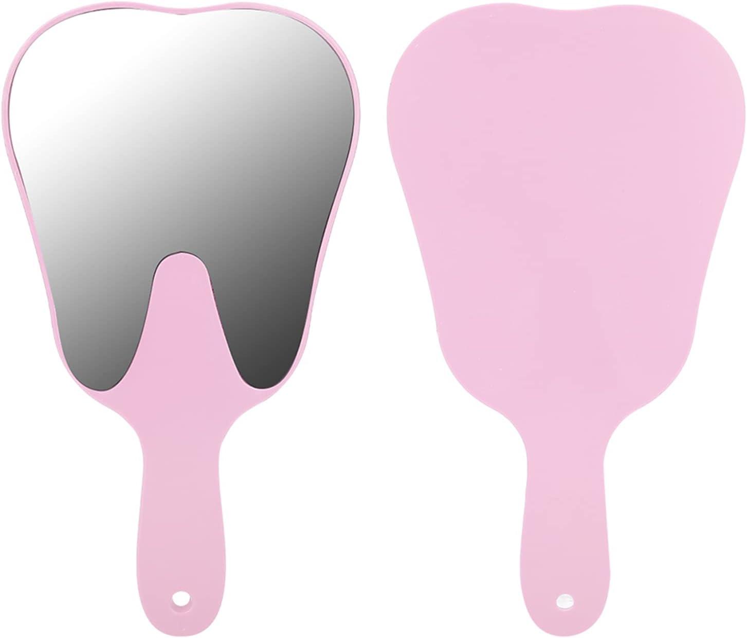 Cute Tooth Shaped Mirror with Handle Small Gift for Dental Clinic 3 ...