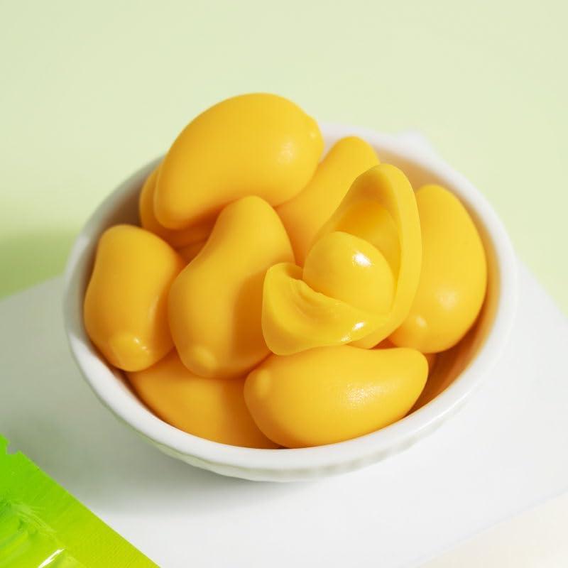 Thai Mango Soft Candy 62g/bag Mango Peelable Candy 50% Juice Content ...