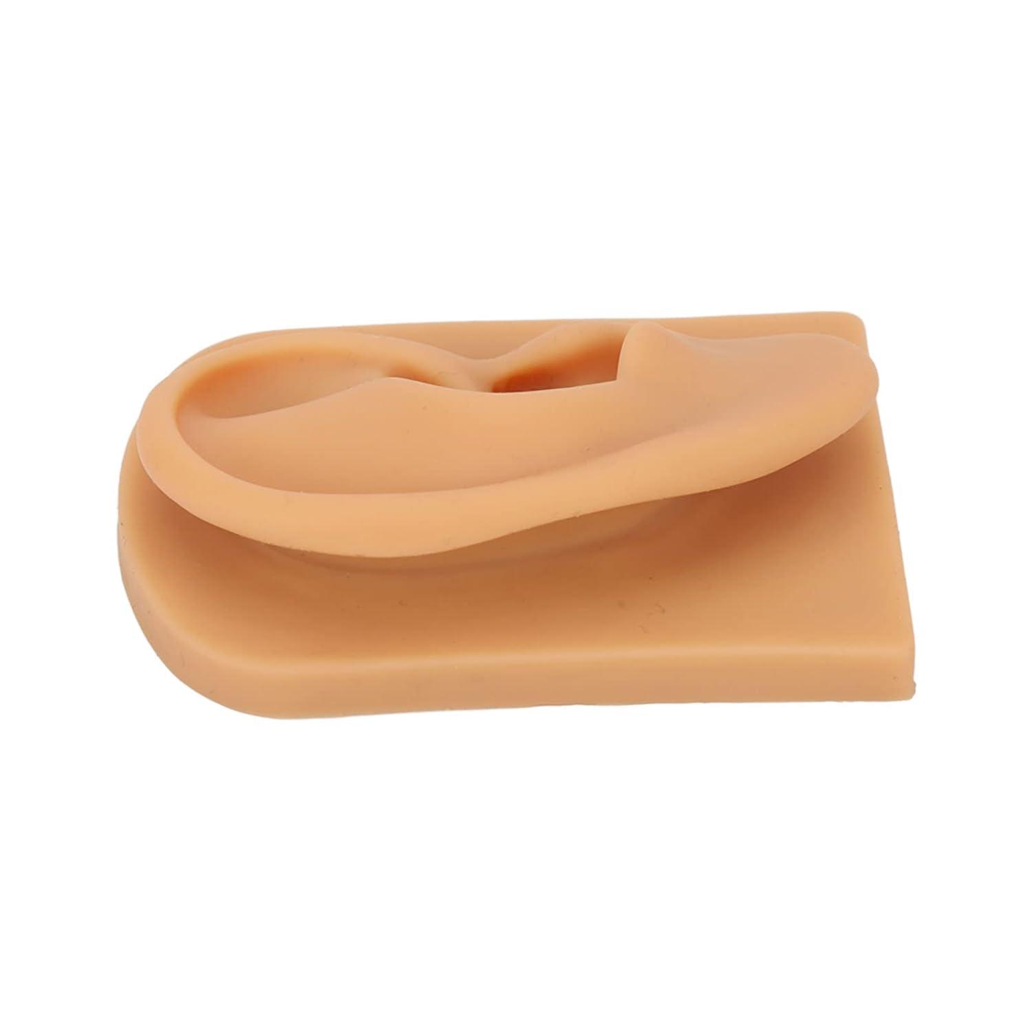 Soft Silicone Right Ear Model - Waterproof & Durable Fake Ear Display ...