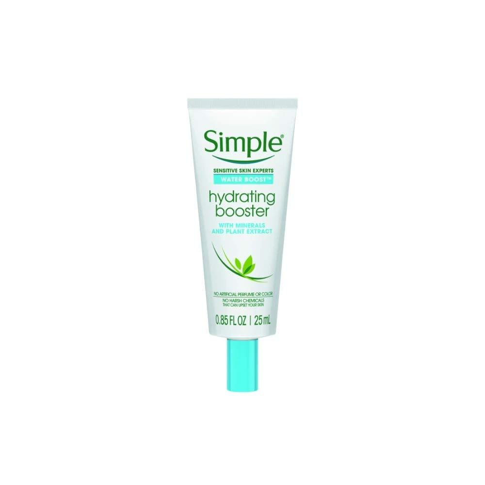Simple Water Boost Hydrating Booster for Dry Sensitive Skin - 0.85 fl ...