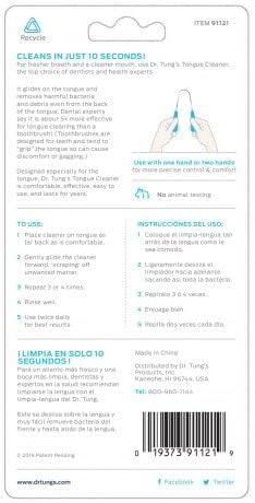 Dr. Tung's Stainless Steel Tongue Cleaner - Assorted Colors | Effective ...