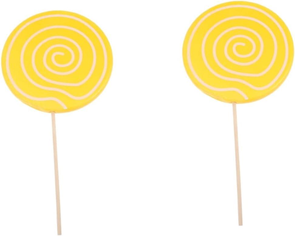 Veemoon 2pcs Photography Accessories Wedding Cake Decor Lollipop Photot ...