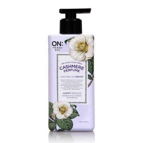 LG ON THE BODY Cashmere Perfume Body Lotion (Happy Breeze) 400ml ...