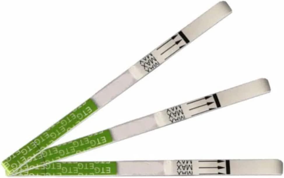 25 Pack ETG Strips - Rapid 80 Hour Detection Time, High Sensitivity ...