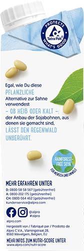 Alpro Soya Cooking Cream Light - Vegan Lactose-Free Gluten-Free UHT ...