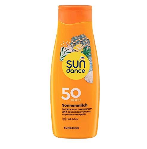 SUNDANCE Sun Milk SPF 50 - 500ml XL Pack | High Protection Sun Lotion ...