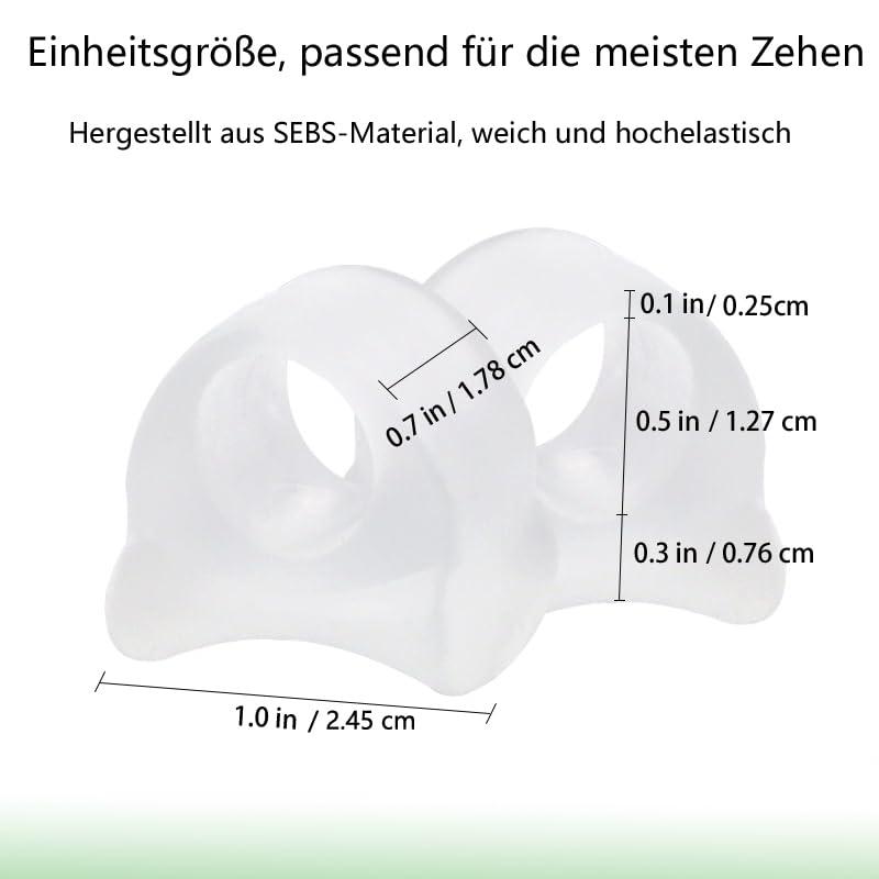 Toe Spreader for Correcting Overlapping Toes - 12 Large-Scale Toe ...