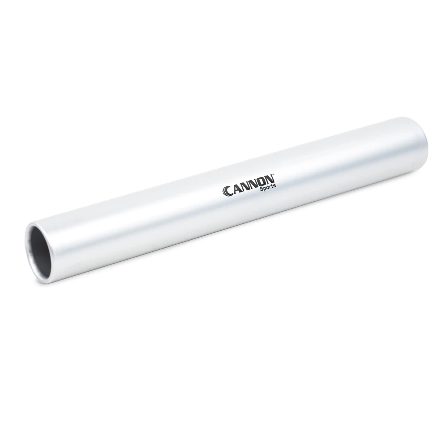 Cannon Sports Aluminum Track Relay Baton - Silver | Lightweight and ...