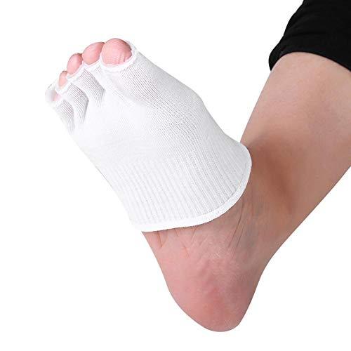 Pedimend Gel-Lined Compression Toe Separating Socks - Relieves Foot ...