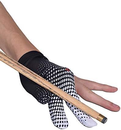 3-Finger Billiard Glove for Men & Women | Pool Cue Glove - Right/Left ...