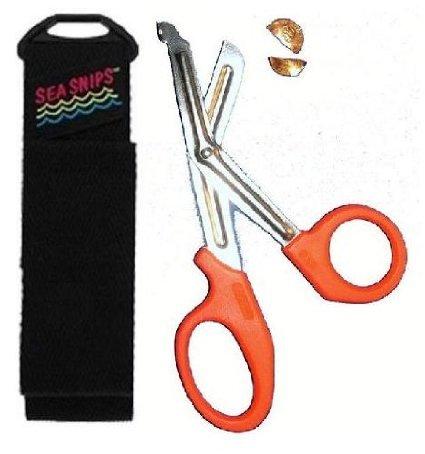 Innovative Scuba Sea Snips TM0504 - Orange Emergency Scissors | Dive ...