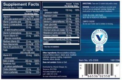 BODYTECH Men's Sport One Daily Multivitamin & Mineral - Training ...