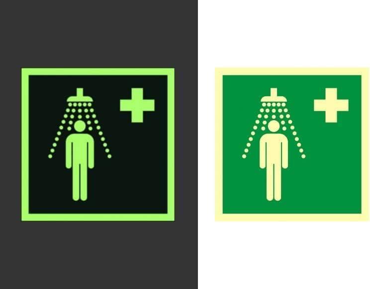 Buy NOTLOK Safety Work Character DIN EN ISO 7010 Fire Protection Sign ...