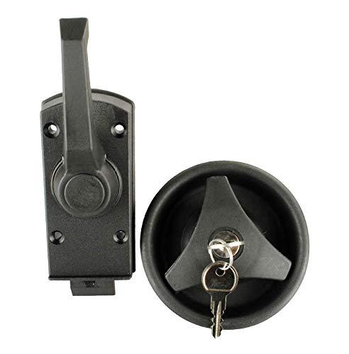 Buy Black Plastic Door Lock - Secure & Durable Solution for ...