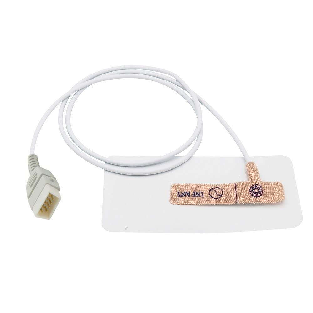 Disposable Infant SpO2 Sensor 9 Pins - FDA/CE Approved - 12 Pack ...
