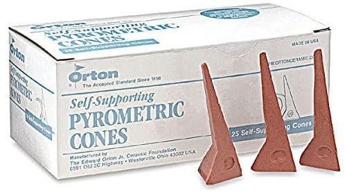 Pyrometric Cones for Ceramic Kiln Firings - Cone 06 Self-Supporting ...