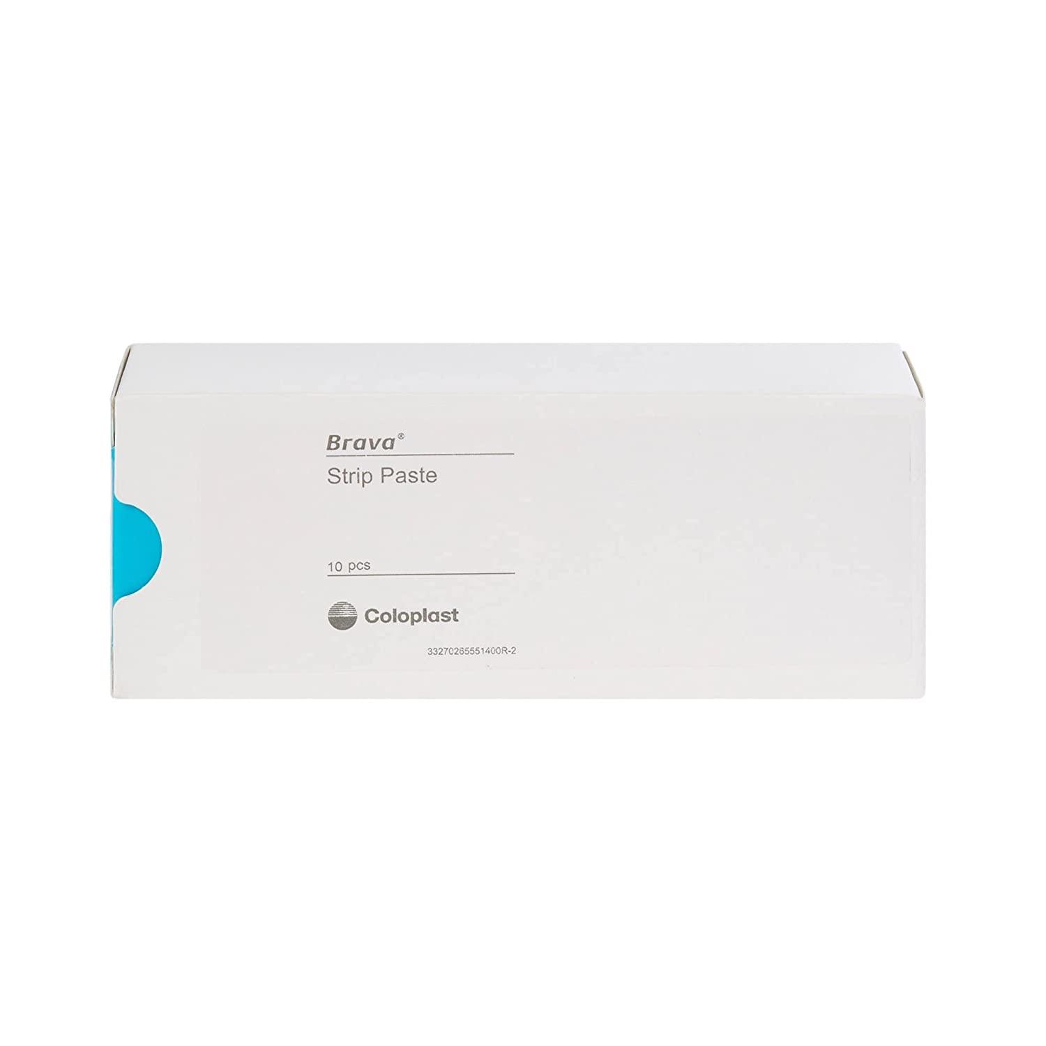 Coloplast Brava Ostomy Strip Paste 0.2 oz (2 oz total) - Box of 10 ...