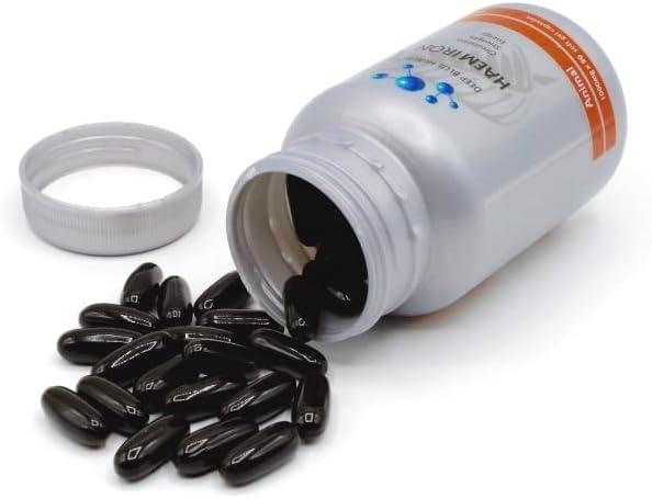 New Zealand Heme Iron Supplement - 1000mg x 90 Soft Gel Capsules - For ...