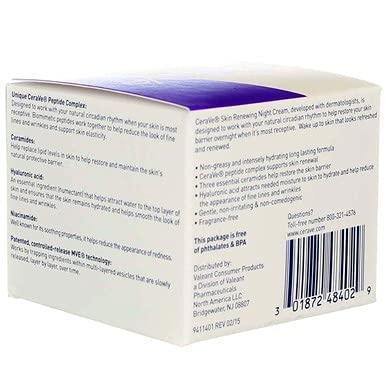CeraVe Skin Renewing Night Cream 1.7 oz - Hydrating and Renewing ...