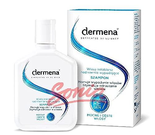 Dermena Shampoo 200ml - Hair Loss Treatment & Hair Regrowth Stimulator ...
