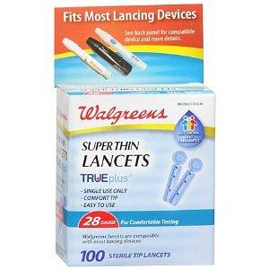 Buy Walgreens 28 Gauge Lancets - Pack of 100 | Fast Shipping | Buy Now ...