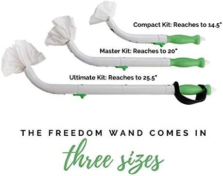 FreedomWand Master Kit - Self Wiping Aid for Seniors & Disabled ...