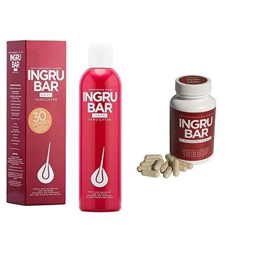 Ingrubar Anti-Hair Loss Hair Care Set | Hair Thickener & Golden Millet ...