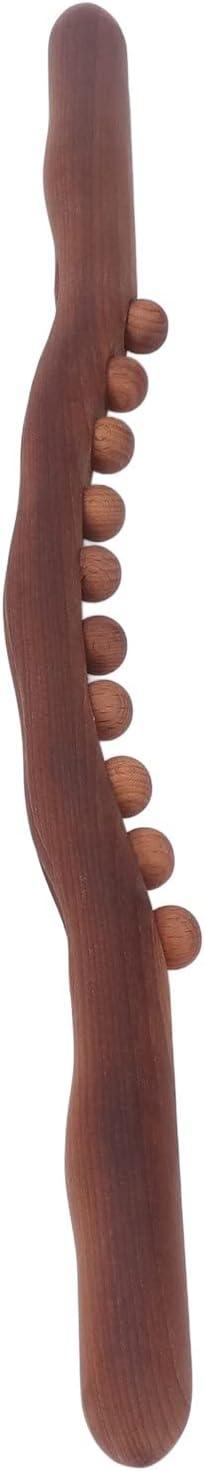 Large Wooden Therapy Stick - Multifunctional Skin-Safe Scratching Tool ...
