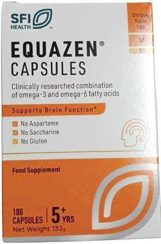 EQUAZEN Family Capsules Omega 3 & Omega 6 Supplement Fish Oil Supports ...