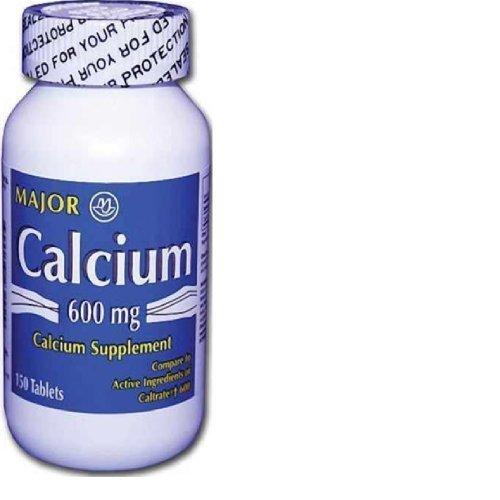 Major Pharmaceuticals Calcium Carbonate 600mg Tablets - 150 Count | Buy ...