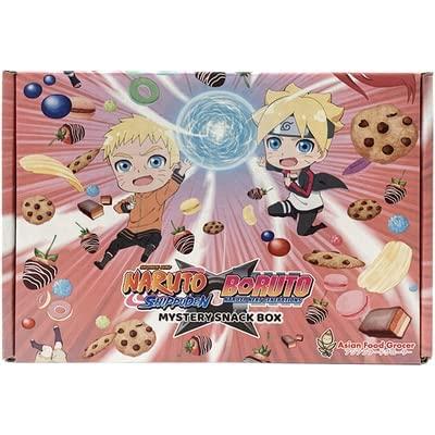 Japanese Naruto Snack Box with Ramunes & Imported Treats - 15 Items ...