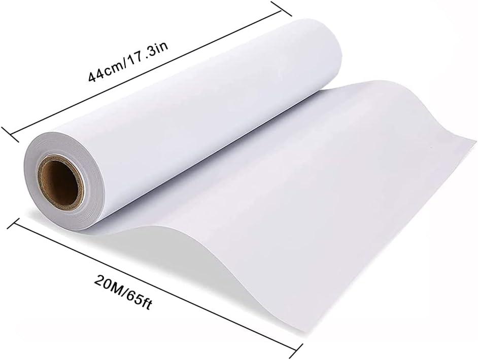White Drawing Paper Roll - 20 m Art Paper Roll (44CM X 20M) Painting ...