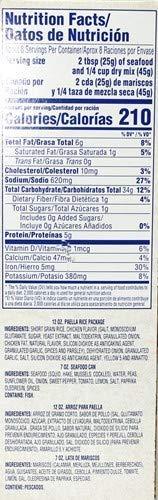 Goya Paella Valenciana Yellow Rice & Seafood Dinner 19 Oz - Pack of 4 ...