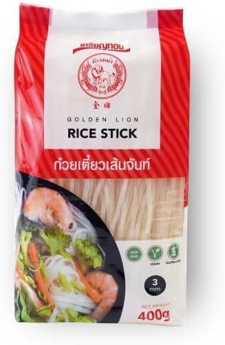 Golden Lion Rice Stick (3mm) 400g - (Pack of 3) | Buy Now with Express ...
