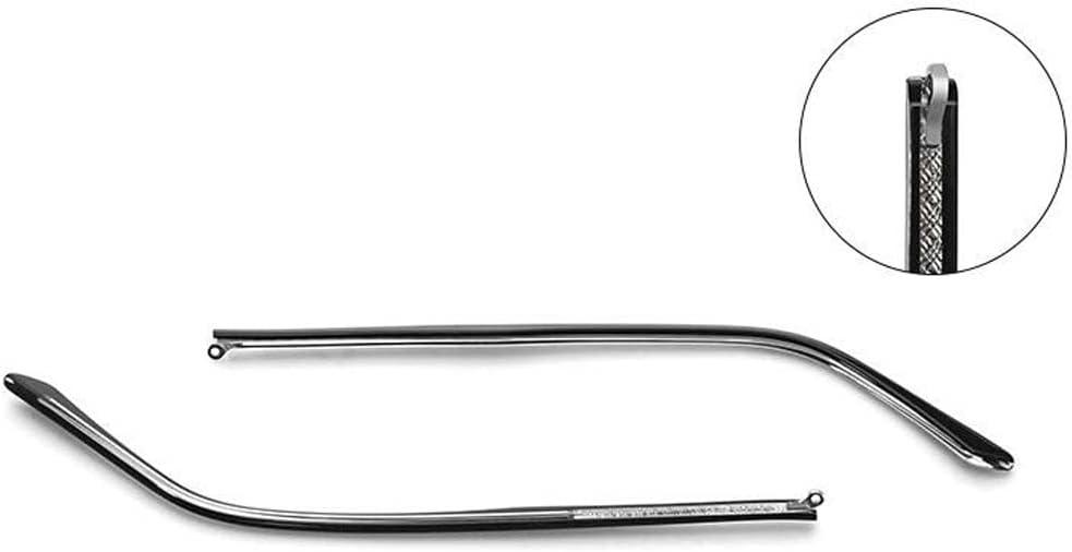 VekkEr Eyeglass Temple Replacement - Clear Metal Tips & Plastic Repair ...