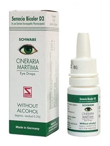 Cineraria Maritima Homoeopathic Eye Drops - 10ml | Natural Eye Care ...