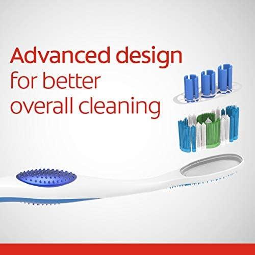 Colgate 360 Whole Mouth Clean Toothbrush Soft Compact Head - Pack of 6 ...