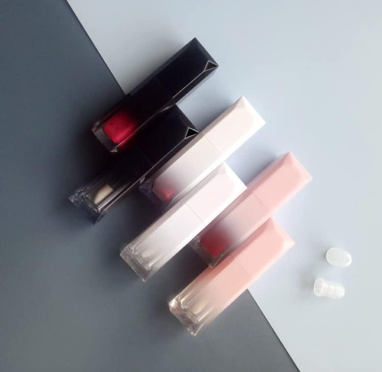 HLLMX 3 PCS 5ml Lip Gloss Tube Plastic Vials - Refillable Lip Balm ...