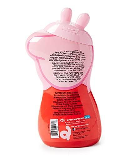 Peppa Pig 3-in-1 Bubble Gum Scented Gift Set - Body Wash, Shampoo ...