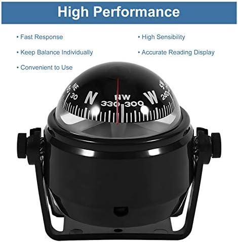 Multi-purpose Black Compass for Car Dashboard | Marine Compass for ...