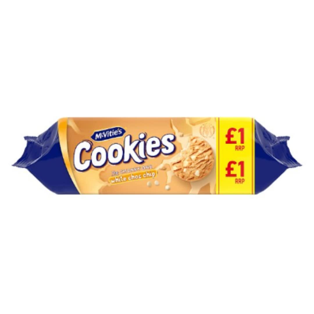 McVitie's Cookies White Chocolate Chip 150g x Case of 12 | Buy Now with ...