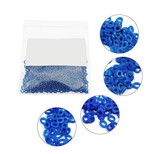 Fencia 1000 Pcs Blue Dental Orthodontic Separator Elastic Bands ...