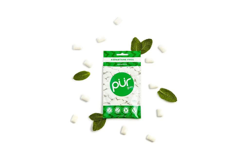 PUR Sugar Free Chewing Gum with Xylitol - Vegan, Keto & Gluten Free ...