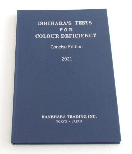 Ishihara Color Deficiency Test Chart Books - Identify Color Blindness ...